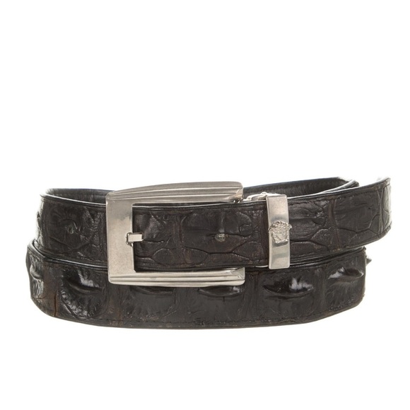 Versace | Accessories | Blowout Sale Vintage Versace Crocodile Leather ...
